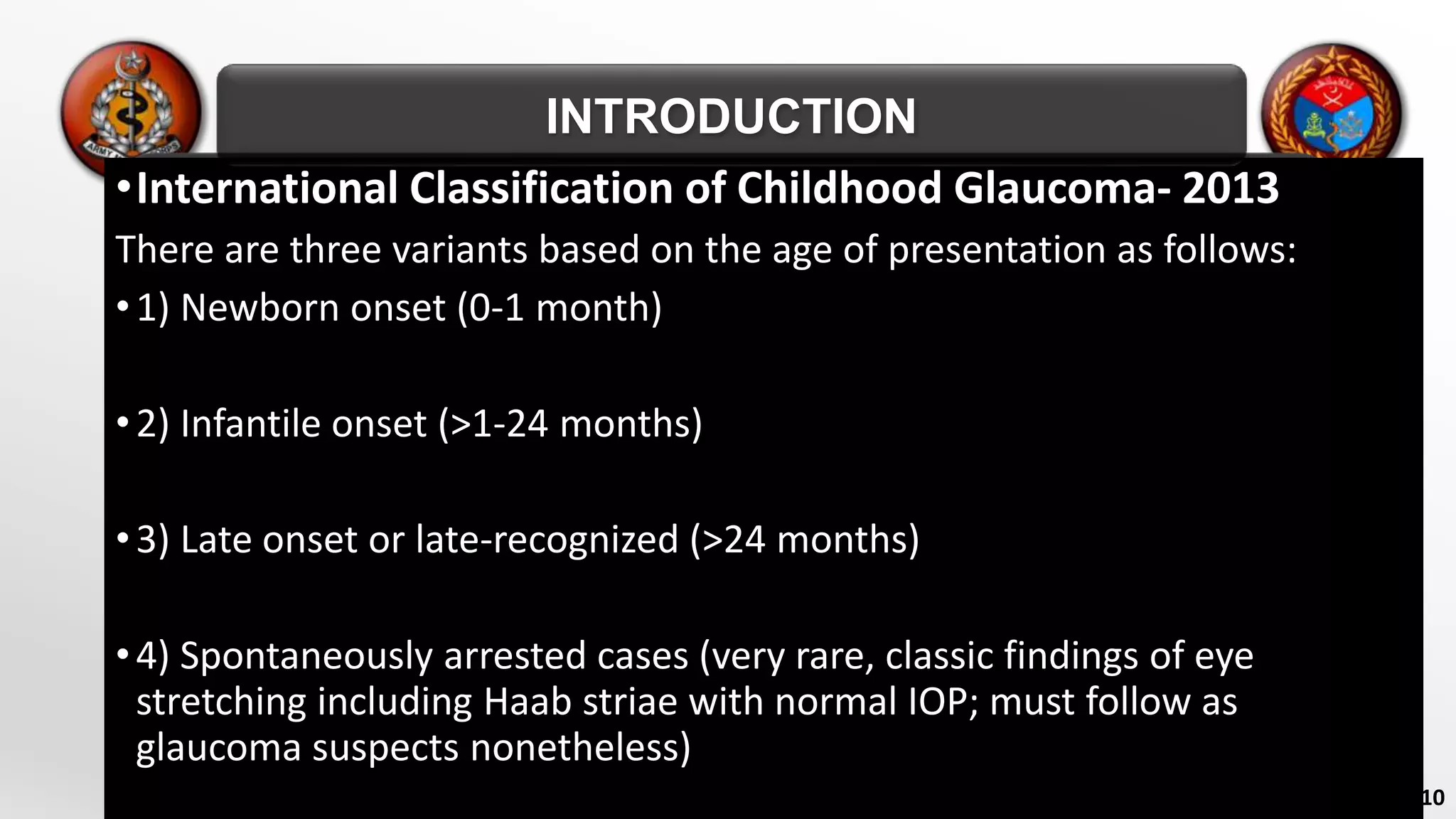 CONGENITAL GLAUCOMA - USMAN.pptx