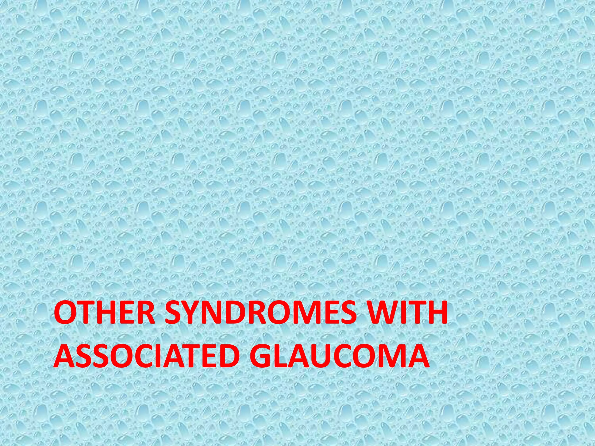 Congenital glaucoma part2; developmental glaucoma | PPTX
