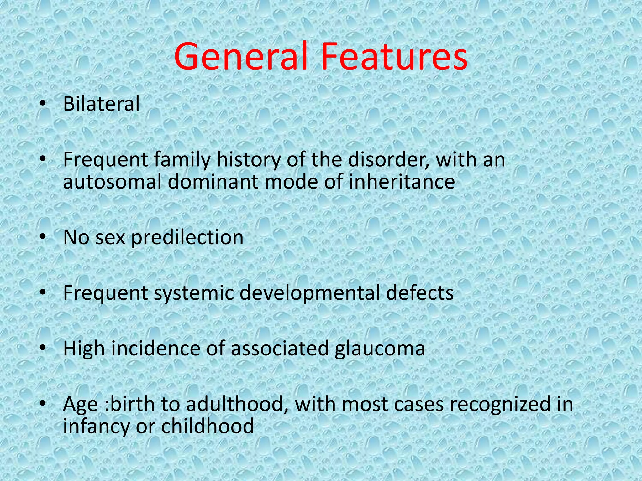 Congenital glaucoma part2; developmental glaucoma | PPTX