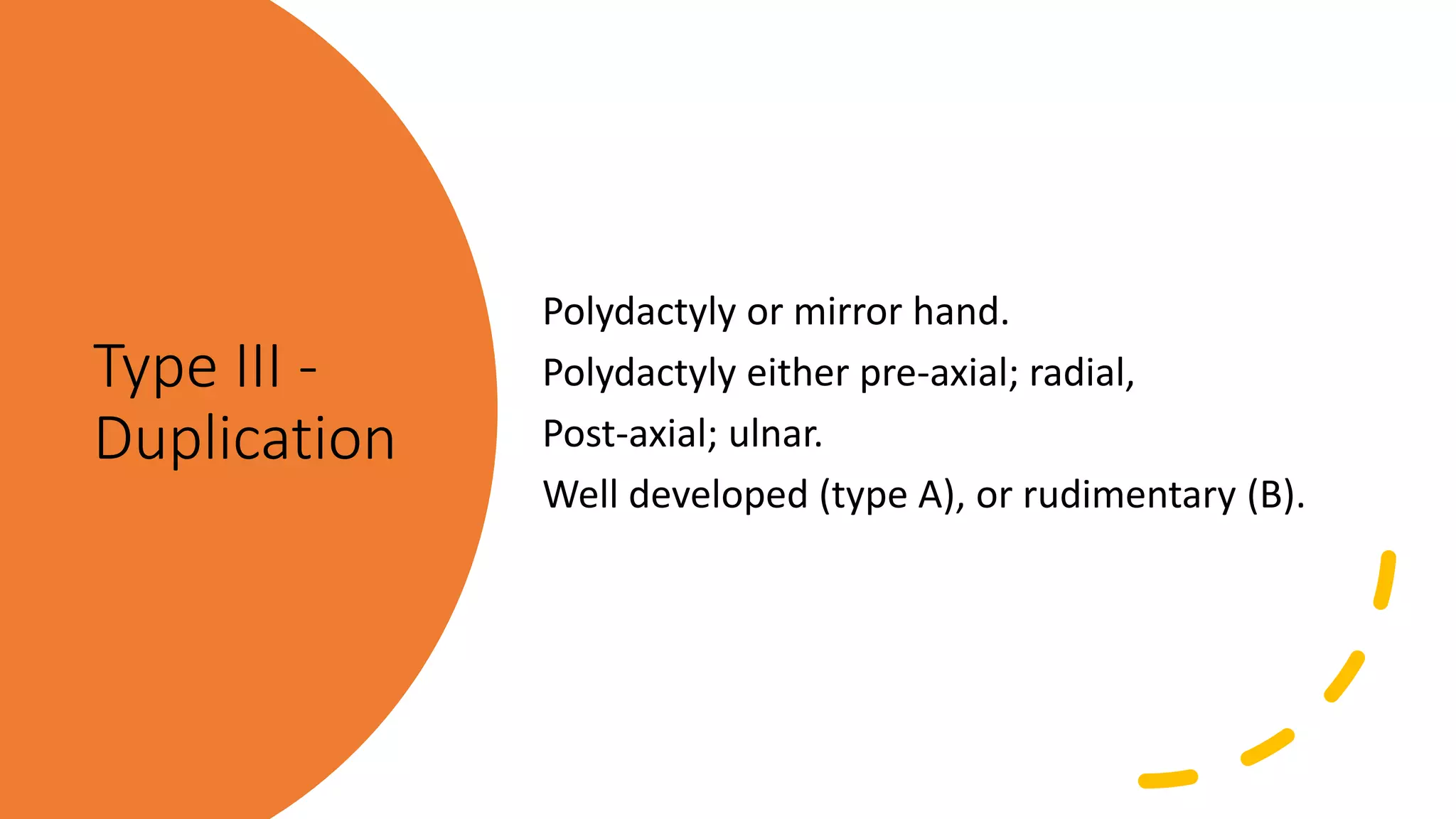 Congenital hand deformities copy | PPTX