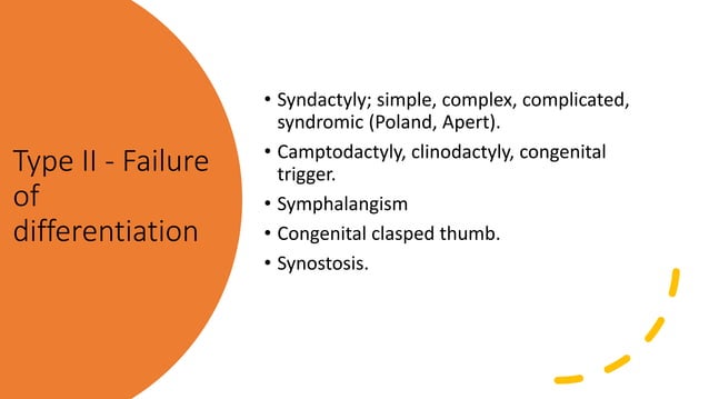Congenital hand deformities copy | PPTX | Physical Therapy | Wellness