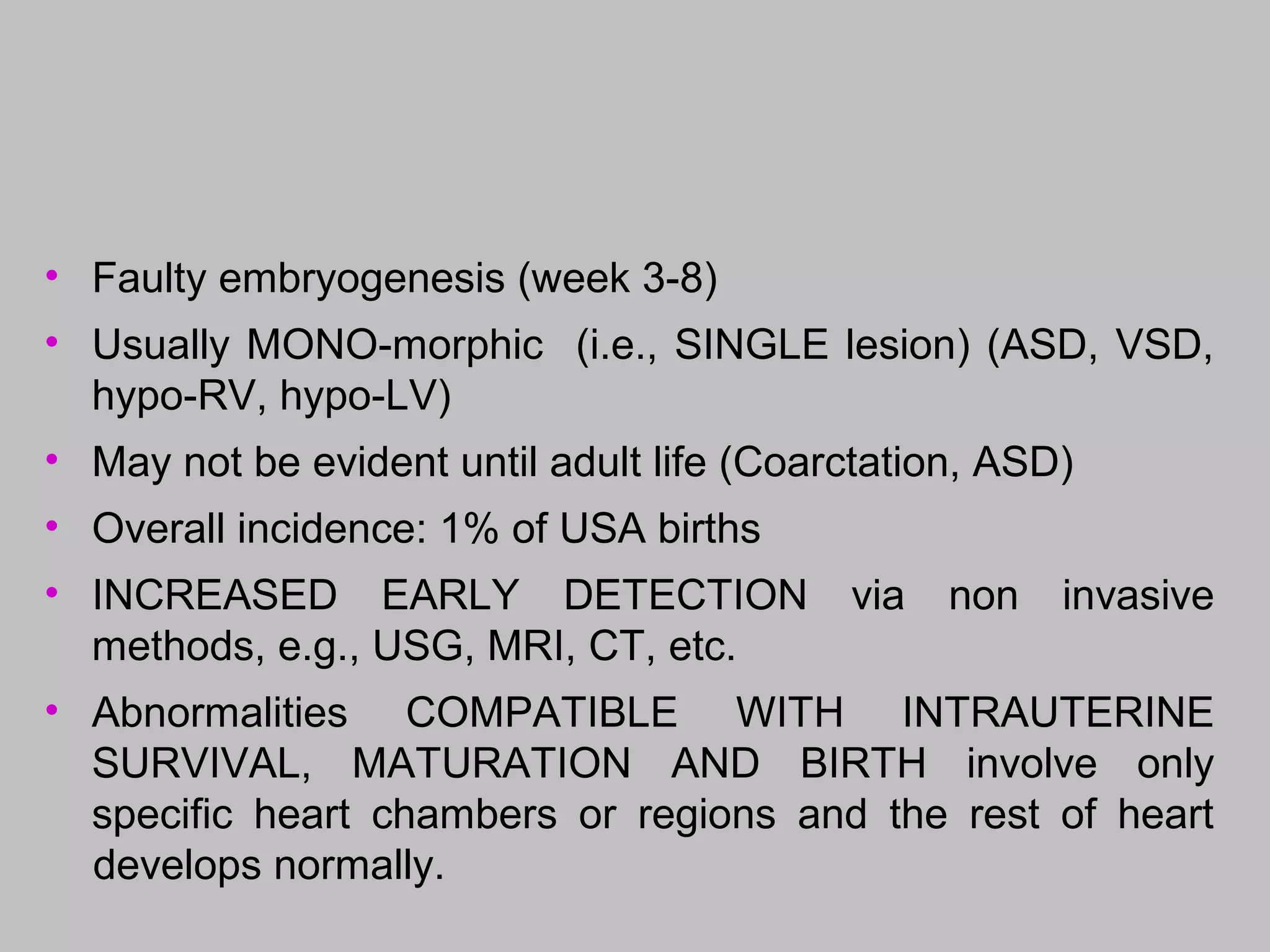Congenital heart defects | PPT