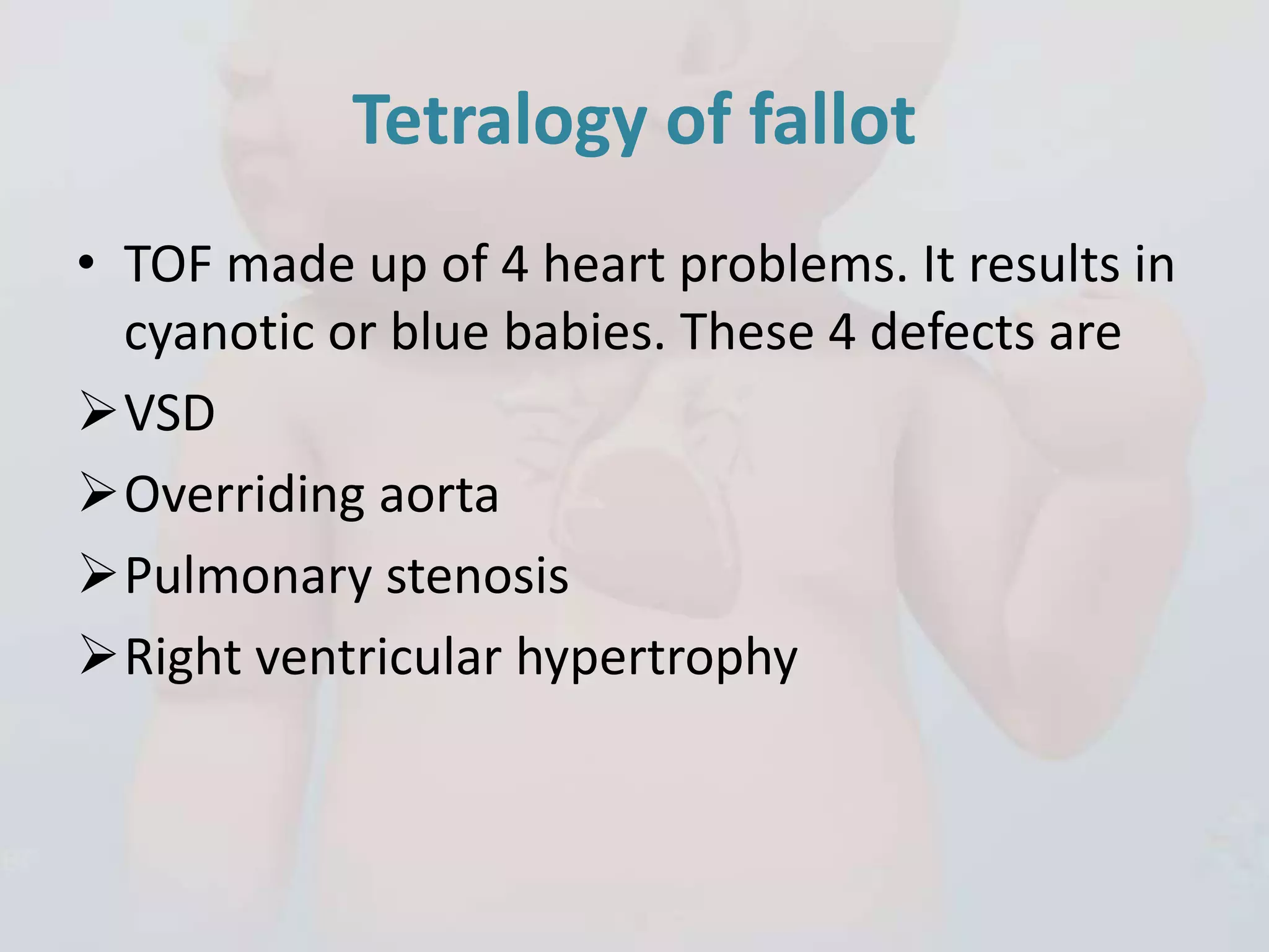 Congenital heart defects | PPT