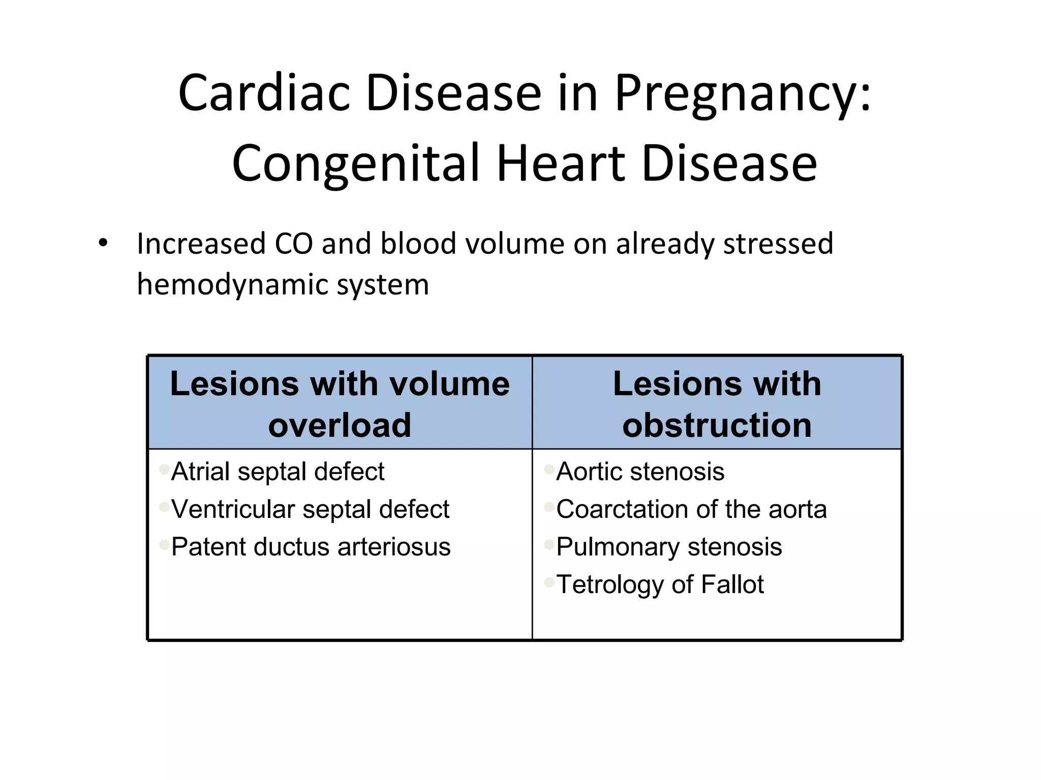 Congenital heart disease | PPT