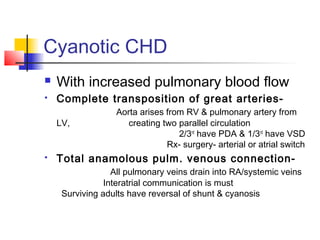 Congenital heart disease | PPT