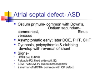 Congenital heart disease | PPT