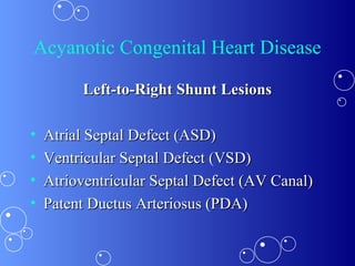 Congenital heart disease | PPT