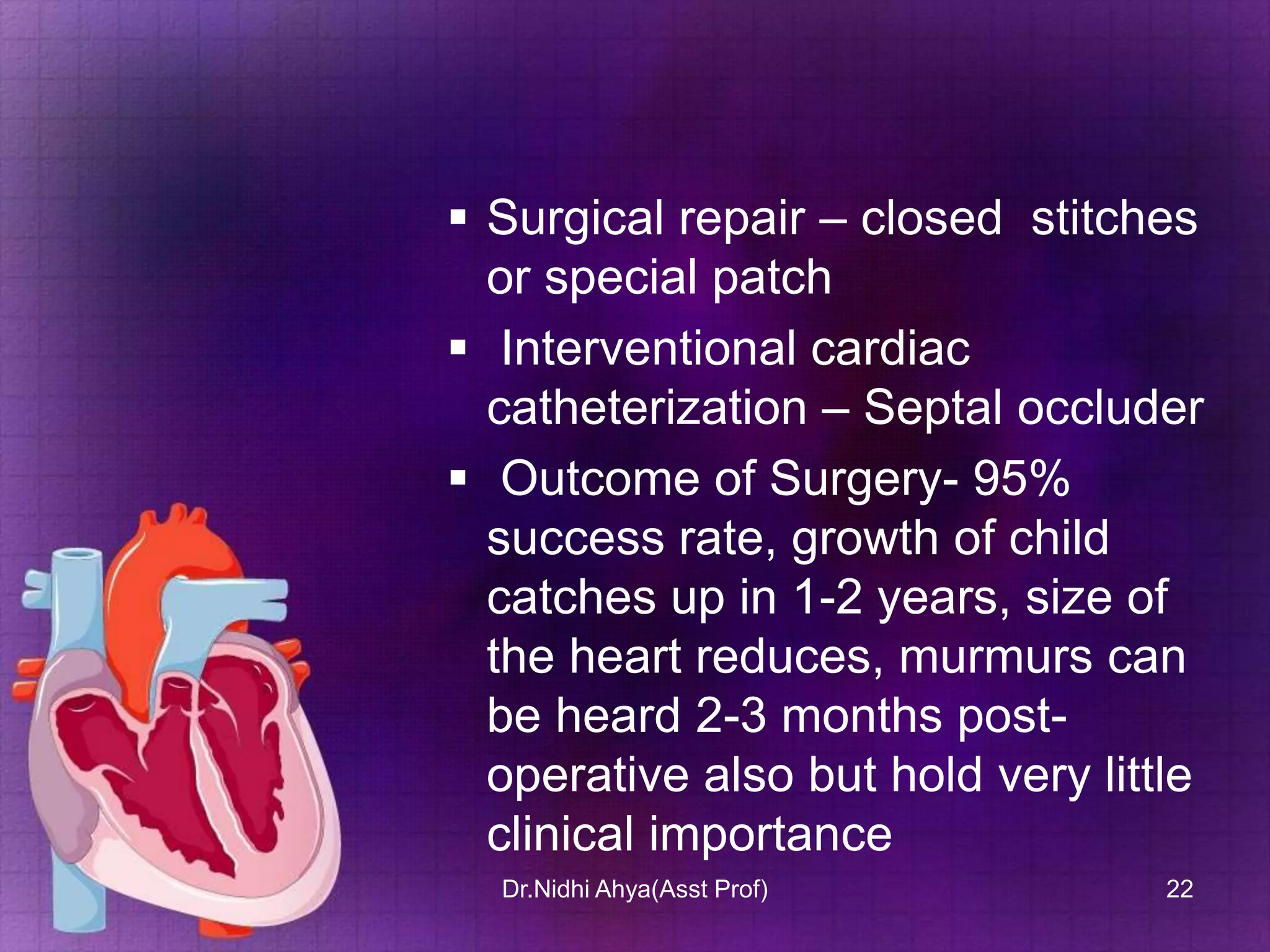 Congenital heart disease | PPTX