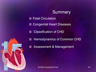 Congenital heart disease | PPTX
