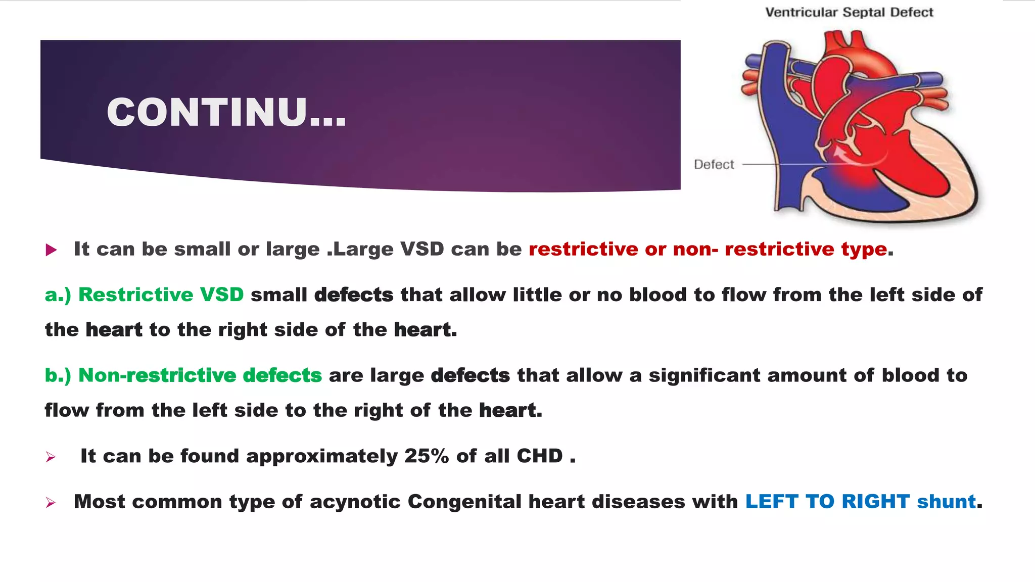 Congenital heart disease | PPTX