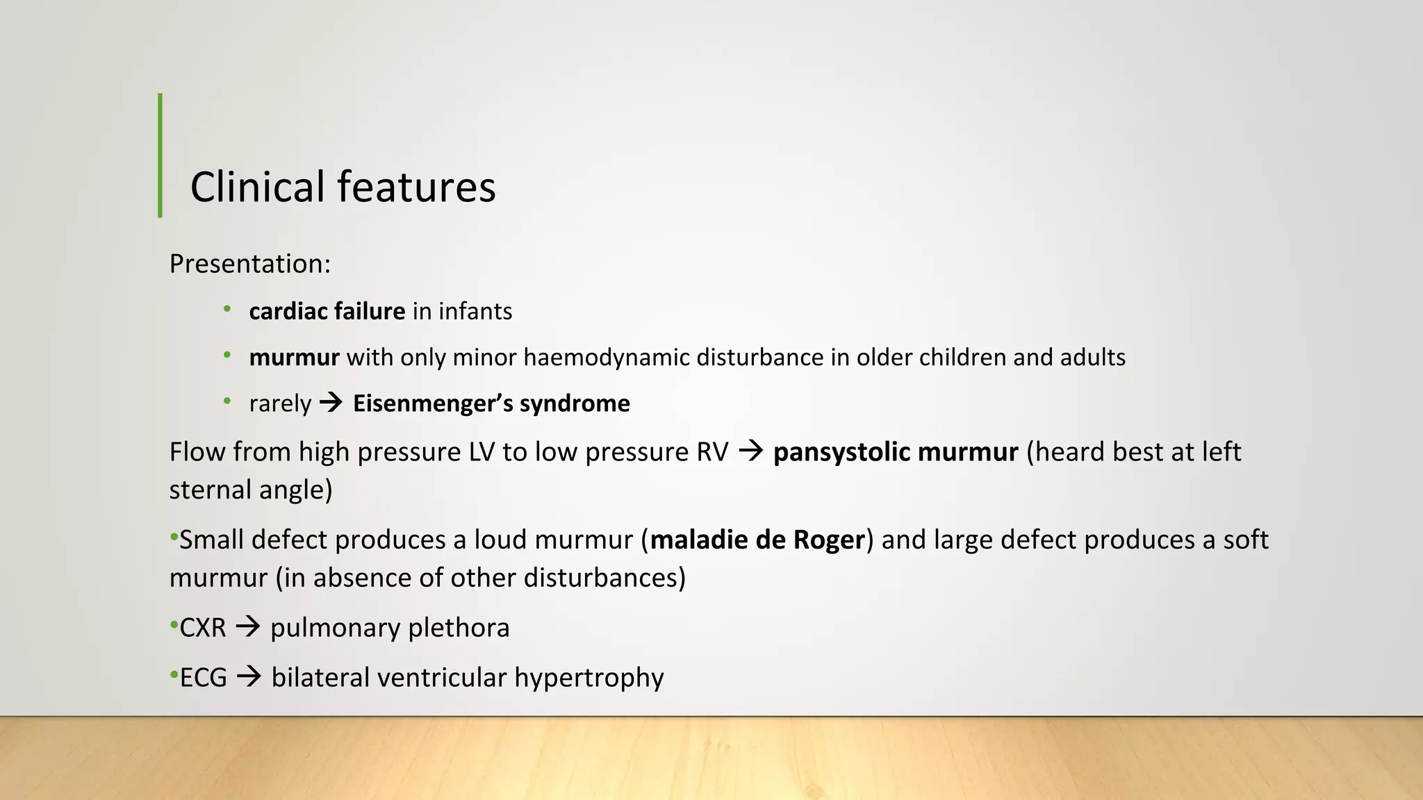 Congenital heart disease | PPT
