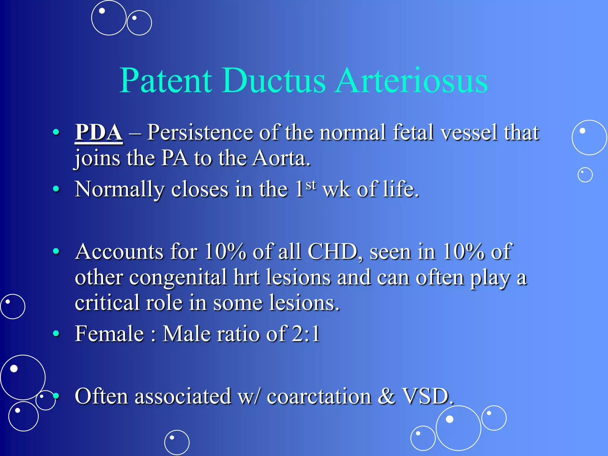 Congenital heart disease | PPT