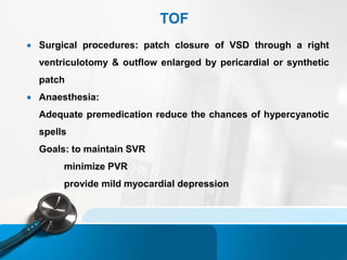 CONGENITAL HEART DISEASE & ANAESTHESIA by Dr.Sravani Vishnubhatla | PDF