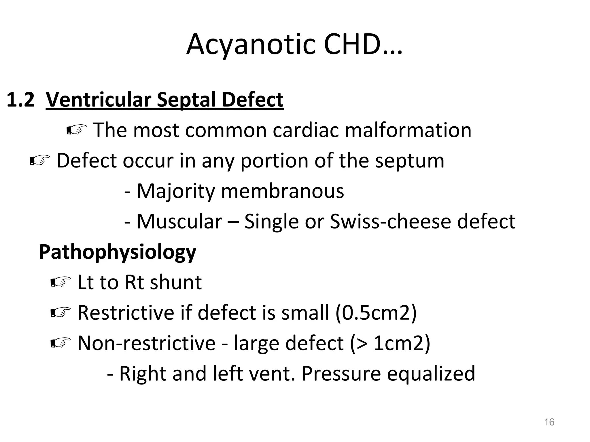 Congenital heart disease (chd) | PPT
