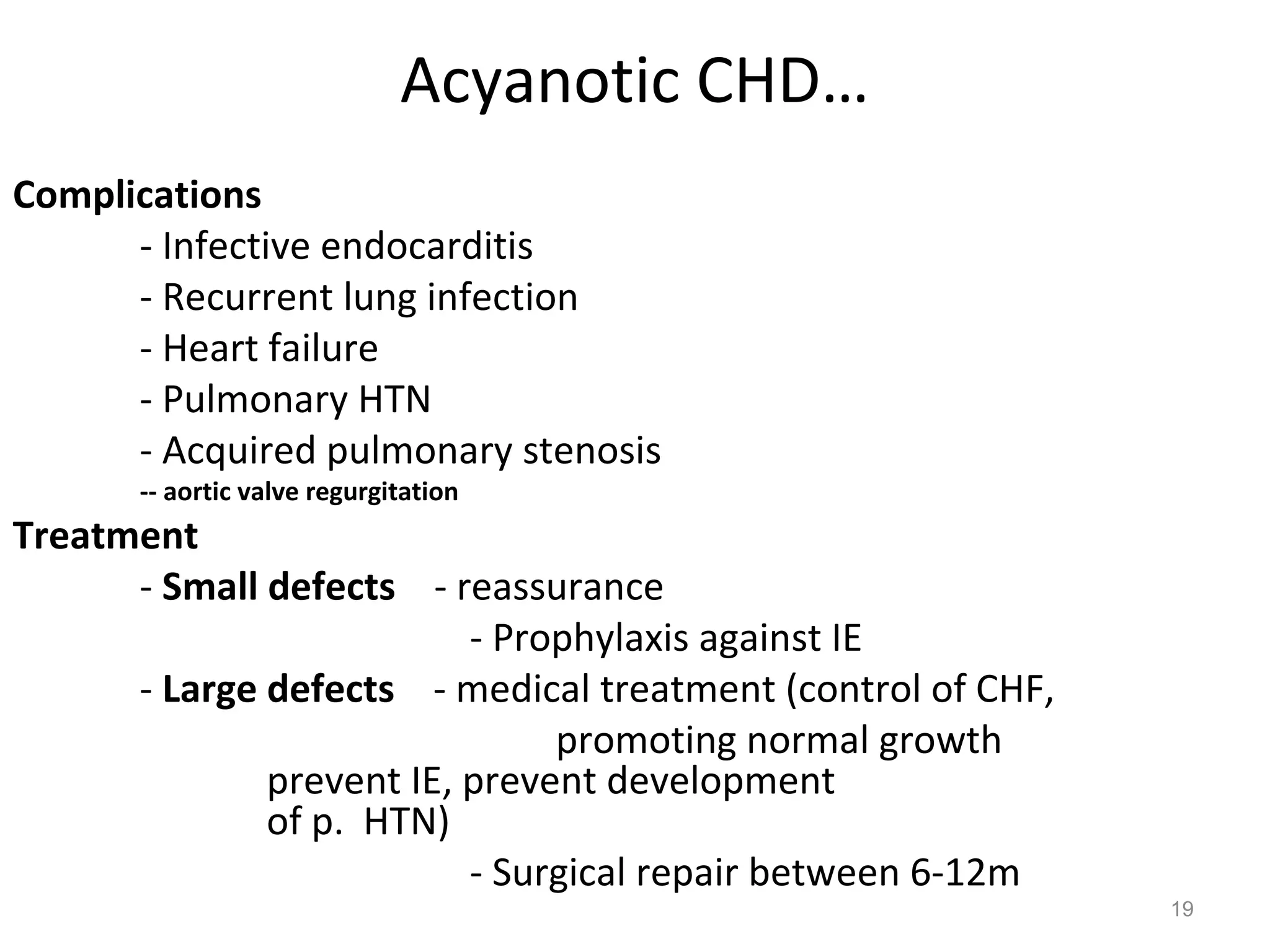 Congenital heart disease (chd) | PPT