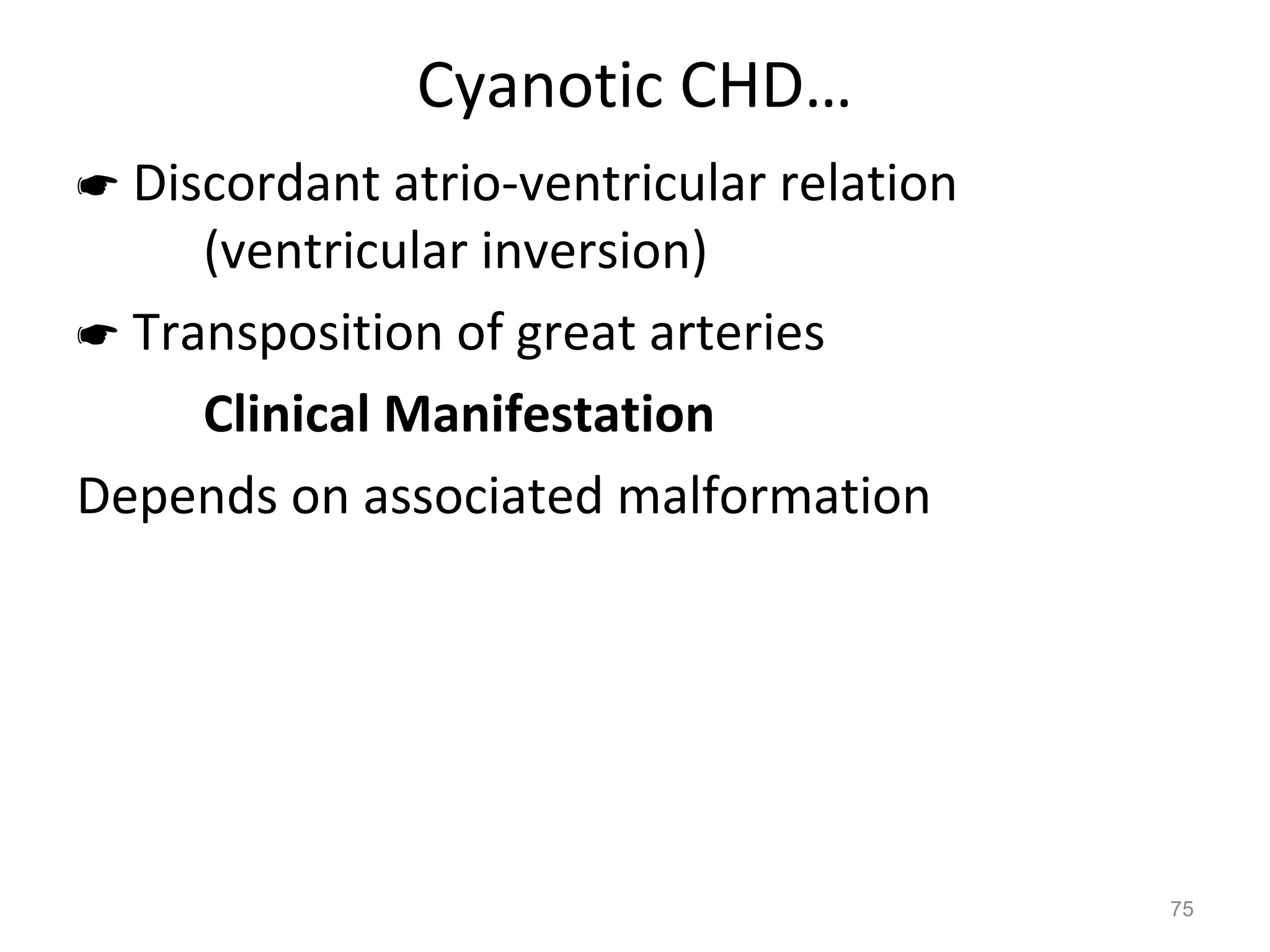 Congenital heart disease (chd) | PPT