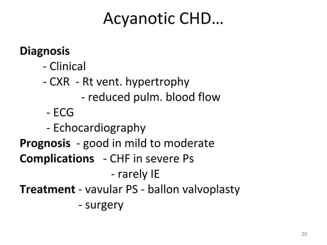 Congenital heart disease (chd) | PPT