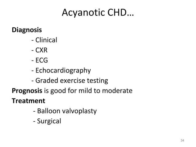 Congenital heart disease (chd) | PPT