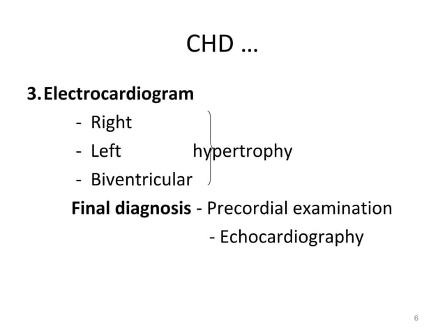 Congenital heart disease (chd) | PPT