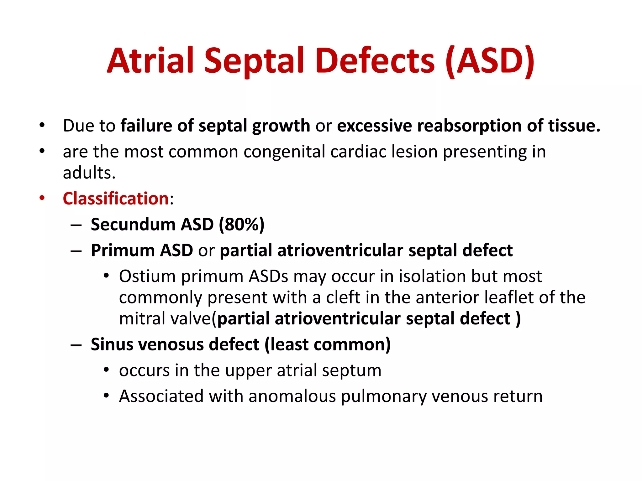 cyanotic and acyanotic Congenital heart disease for undergraduated ...