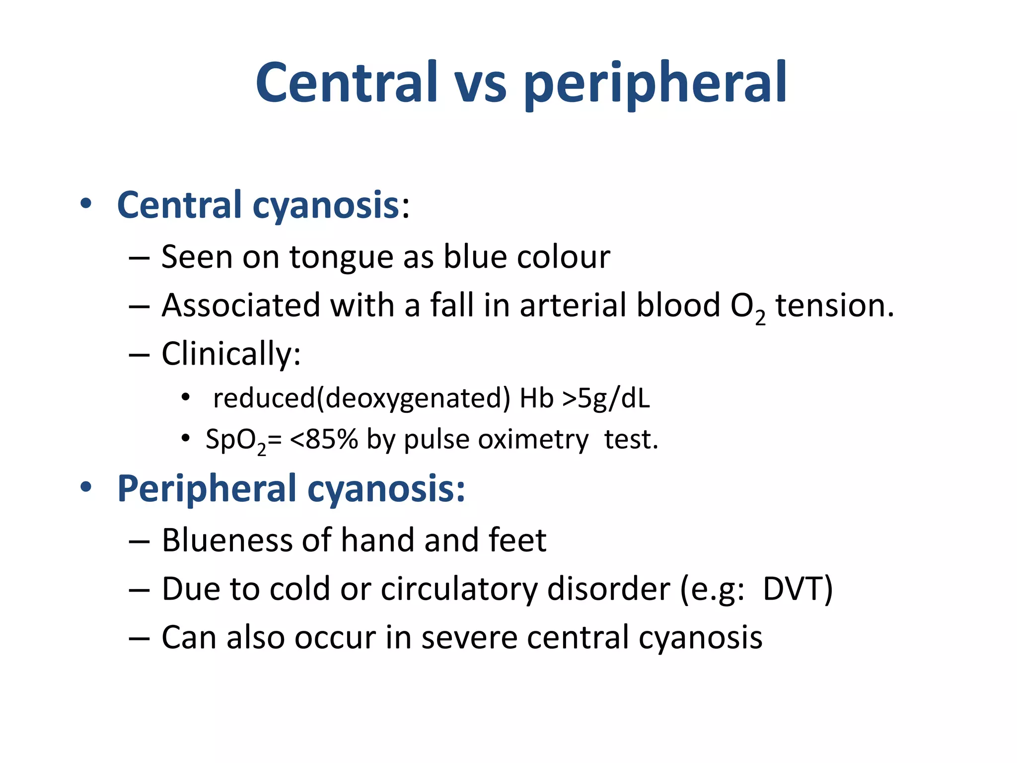 cyanotic and acyanotic Congenital heart disease for undergraduated ...