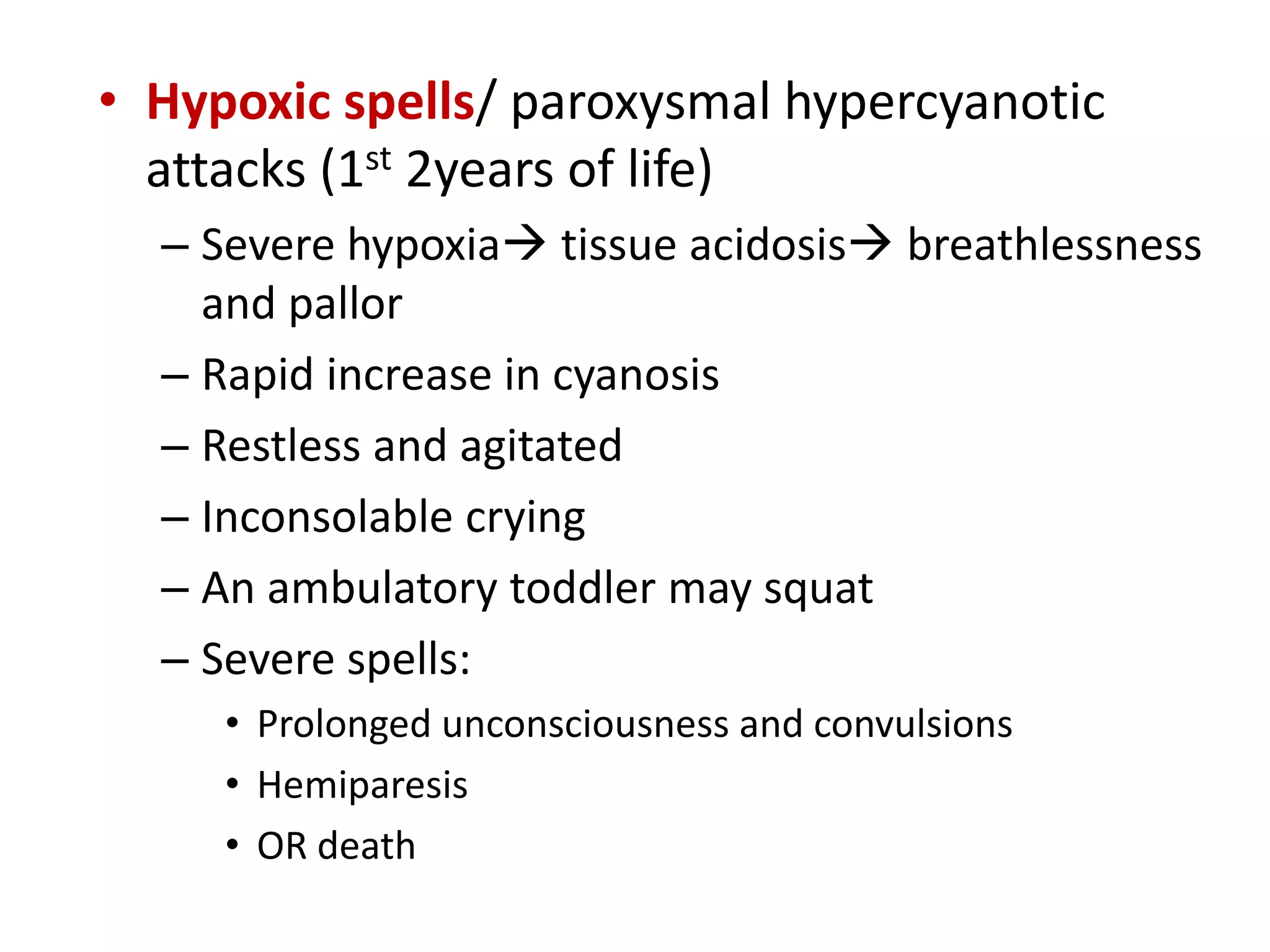 cyanotic and acyanotic Congenital heart disease for undergraduated ...