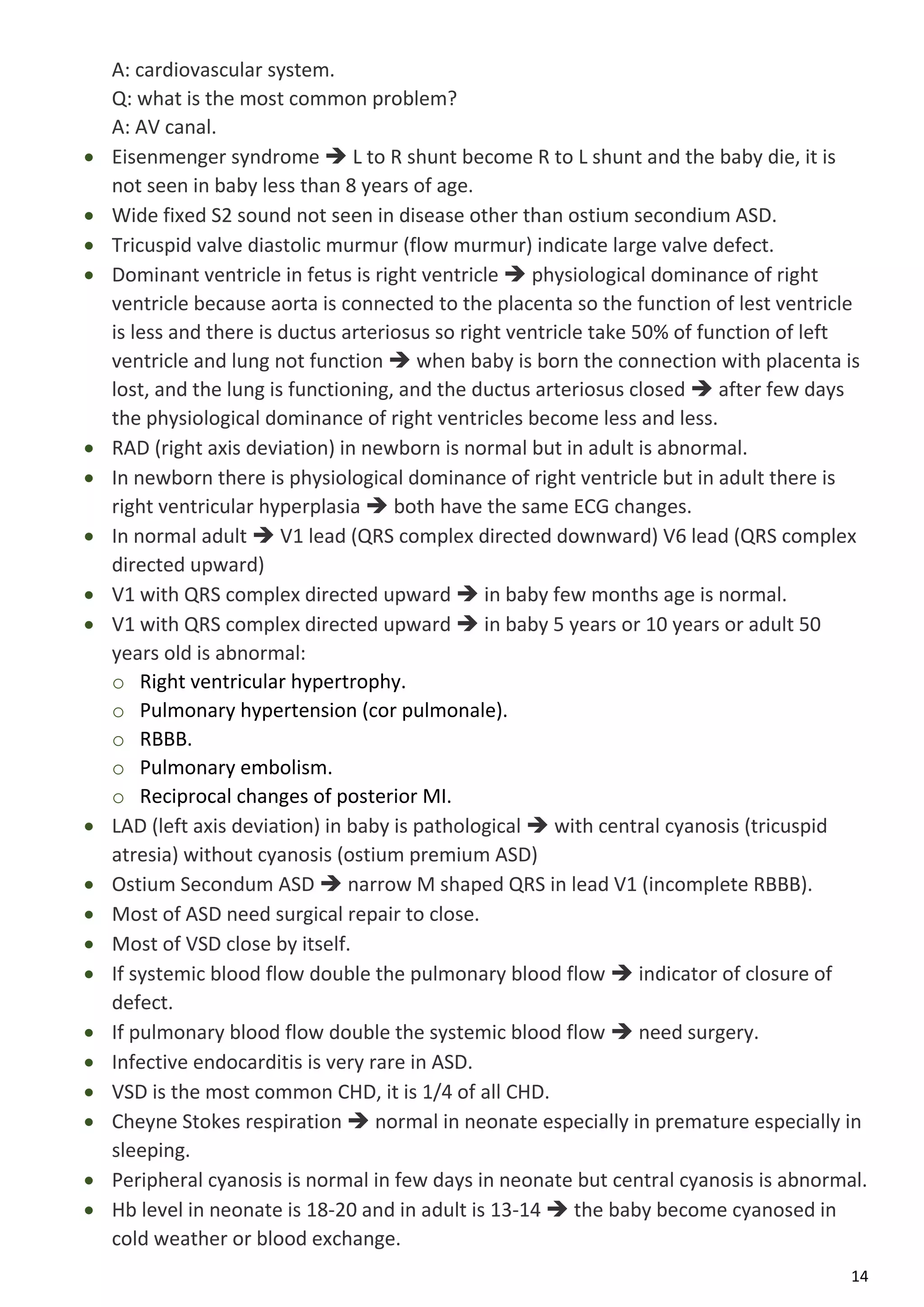 Congenital heart diseases | PDF