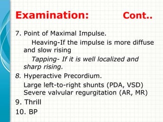 Congenital heart diseases | PPTX