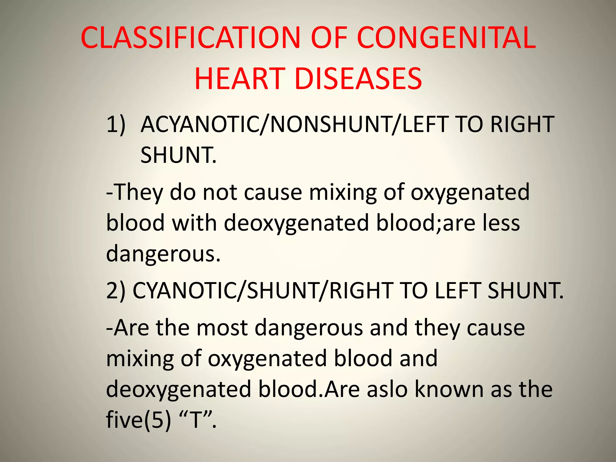 Congenital Heart Diseases | PPT