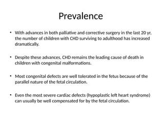 congenital heart diseases presentationrn | PPTX