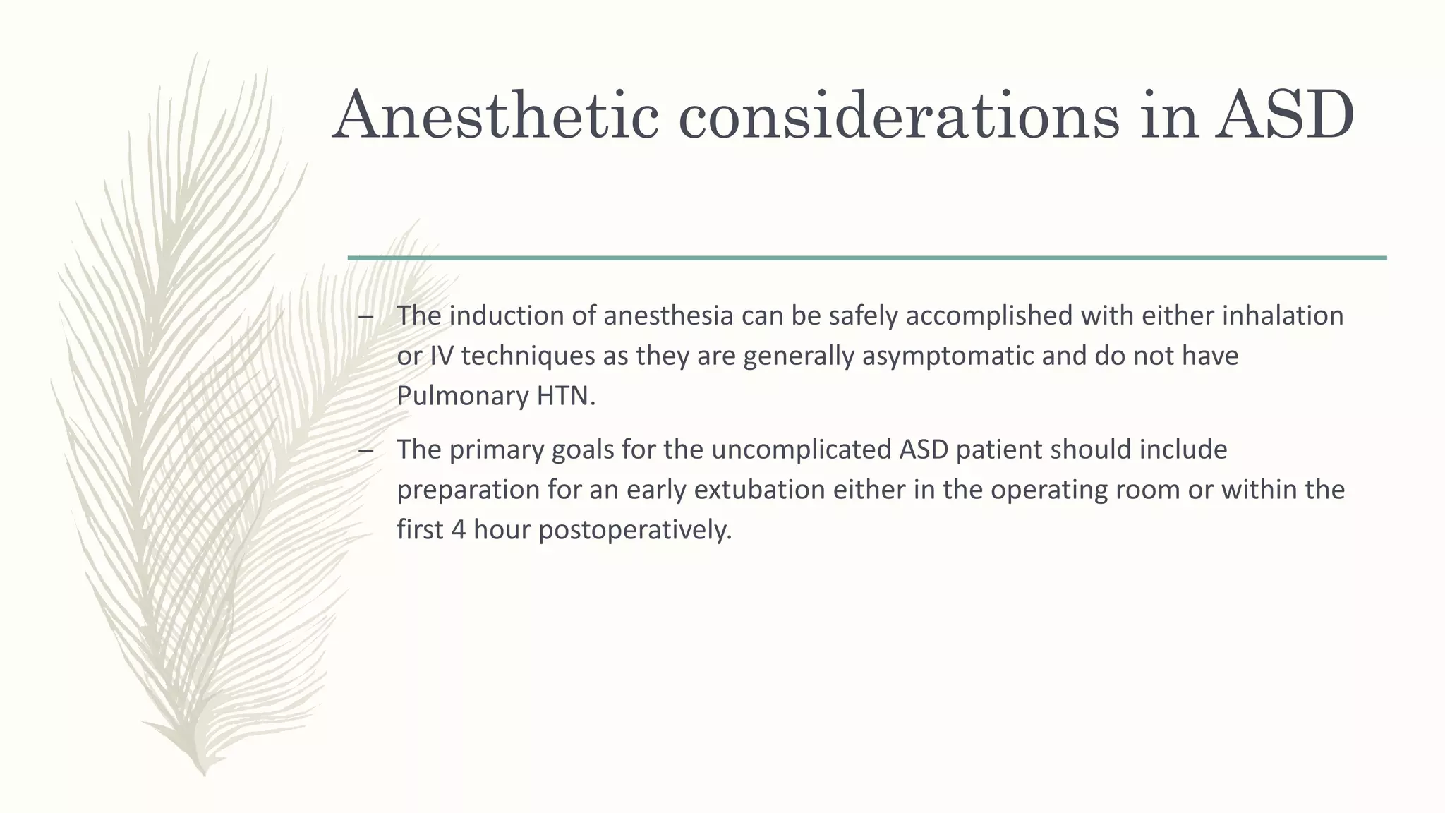 Anesthesia for Non cardiac Surgery in Adults with Congenital Heart ...