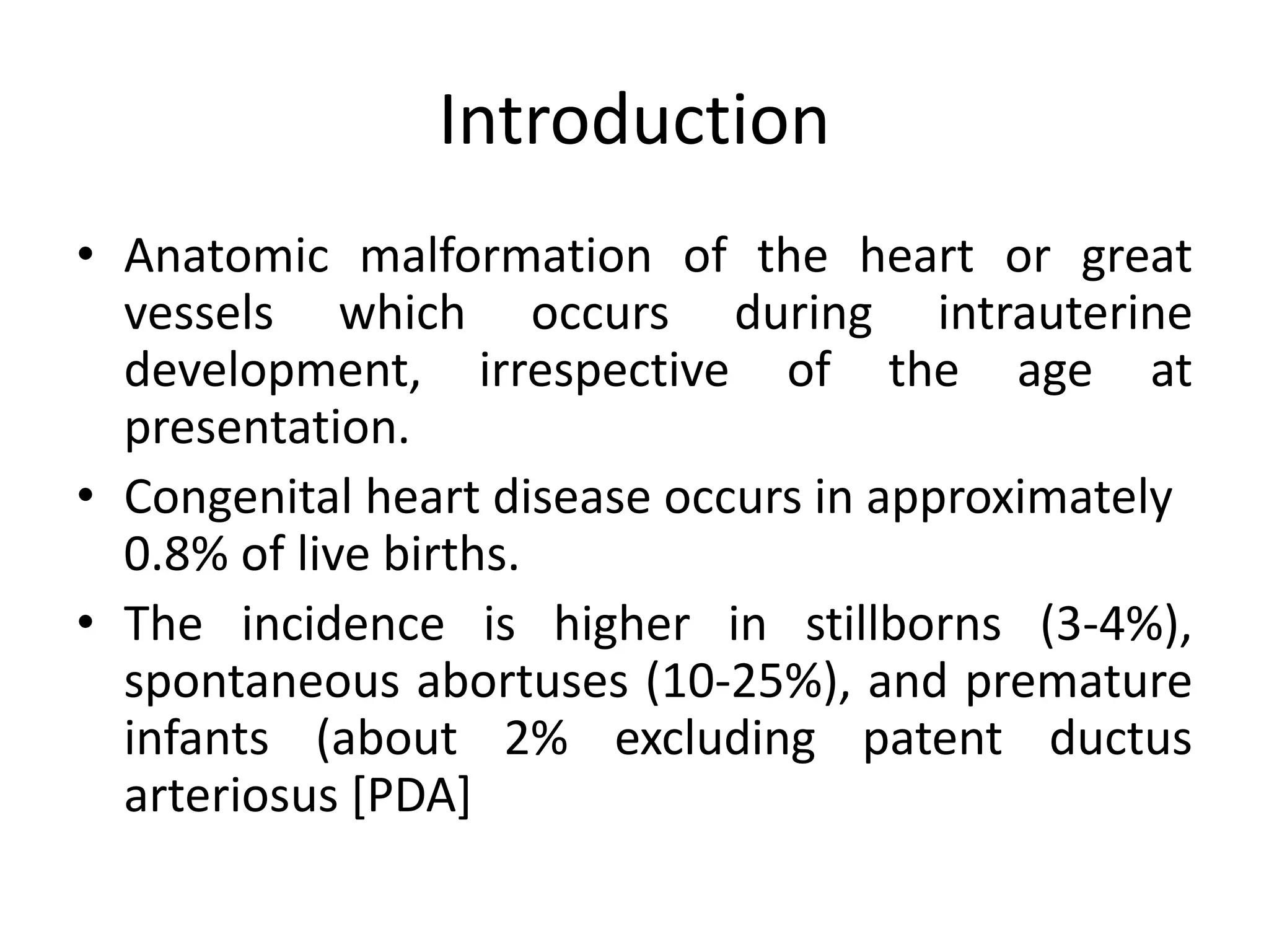 Congenital heart diseases in children | PPTX