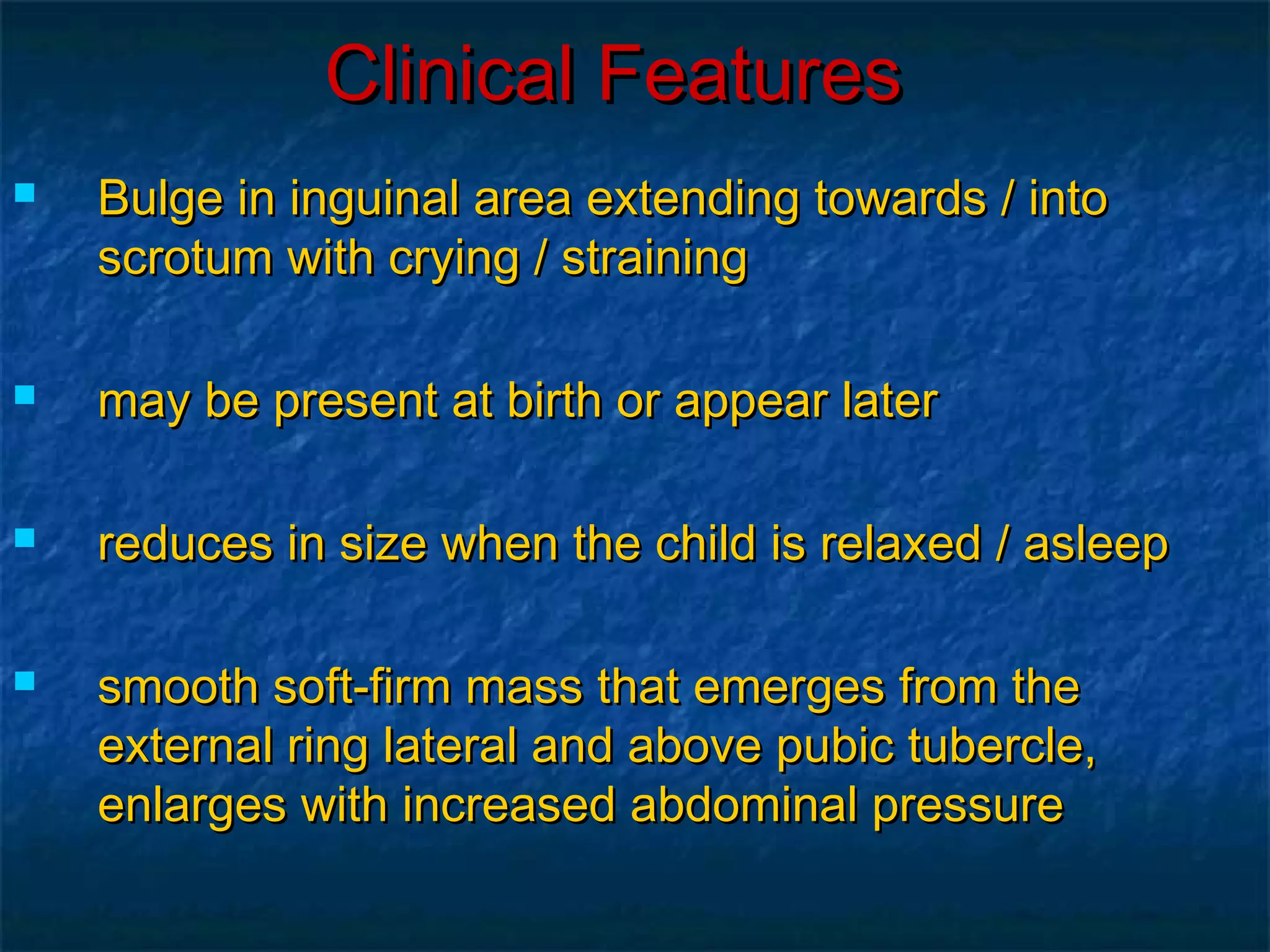 Congenital hernia & hydrocoele | PPT