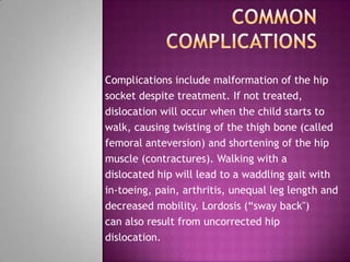 Congenital hip dislocation | PPTX