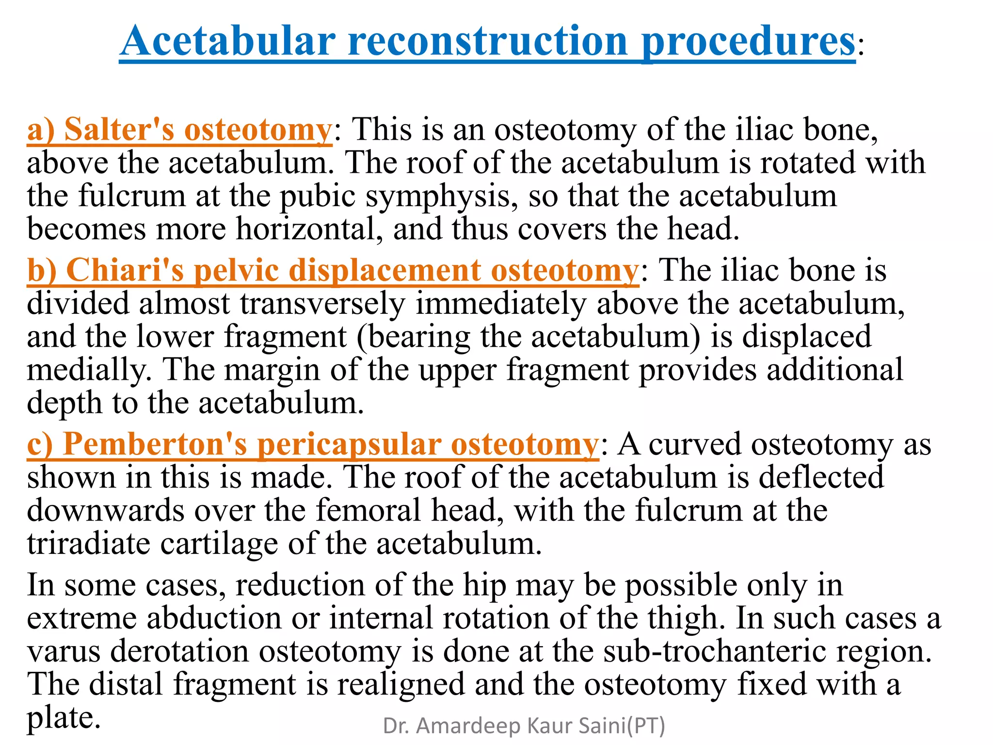 Congenital hip dislocation | PPTX