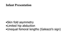 Congenital hip disease | PPTX