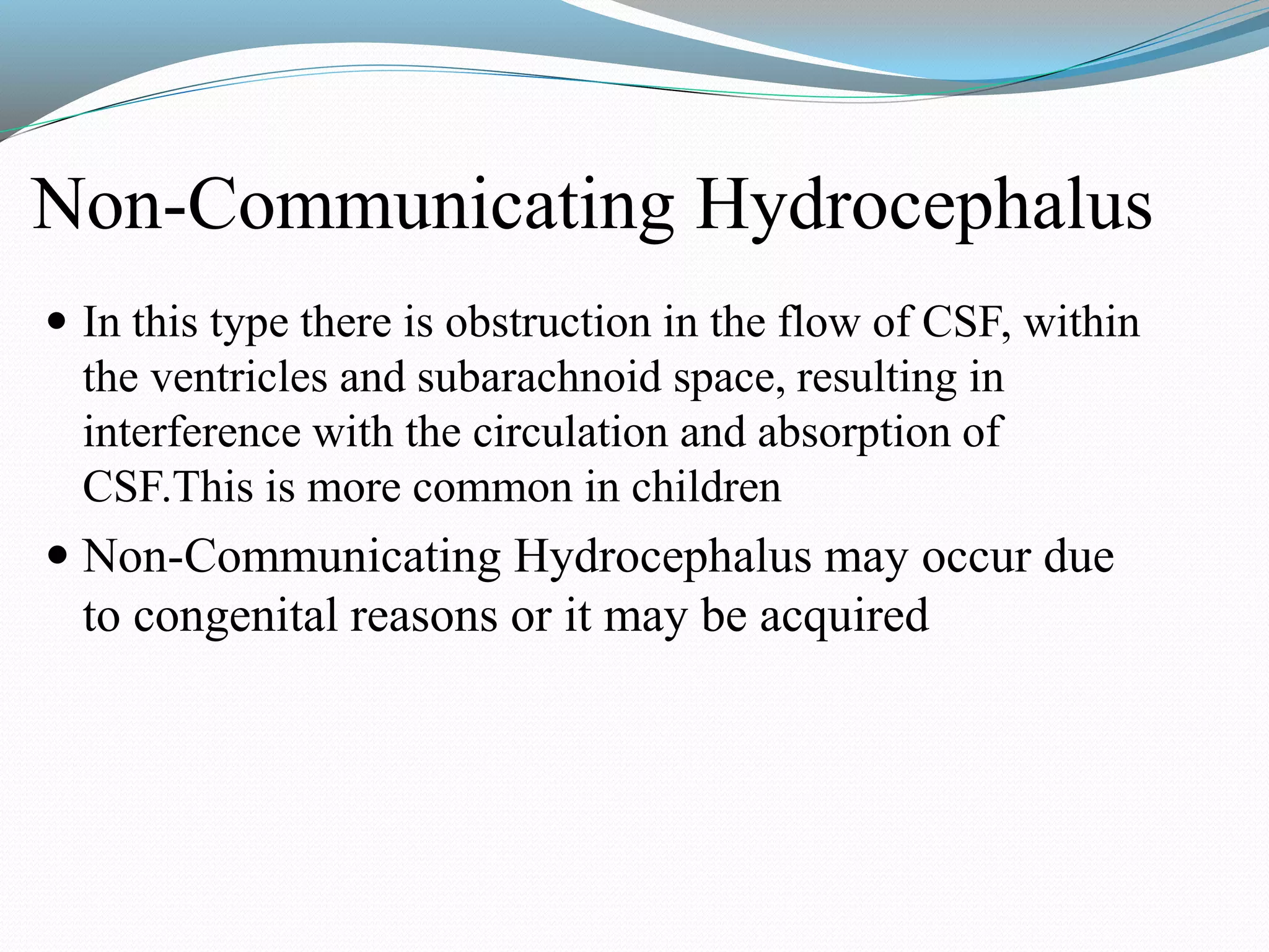 Hydrocephalus | PPTX
