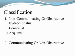 Hydrocephalus | PPTX
