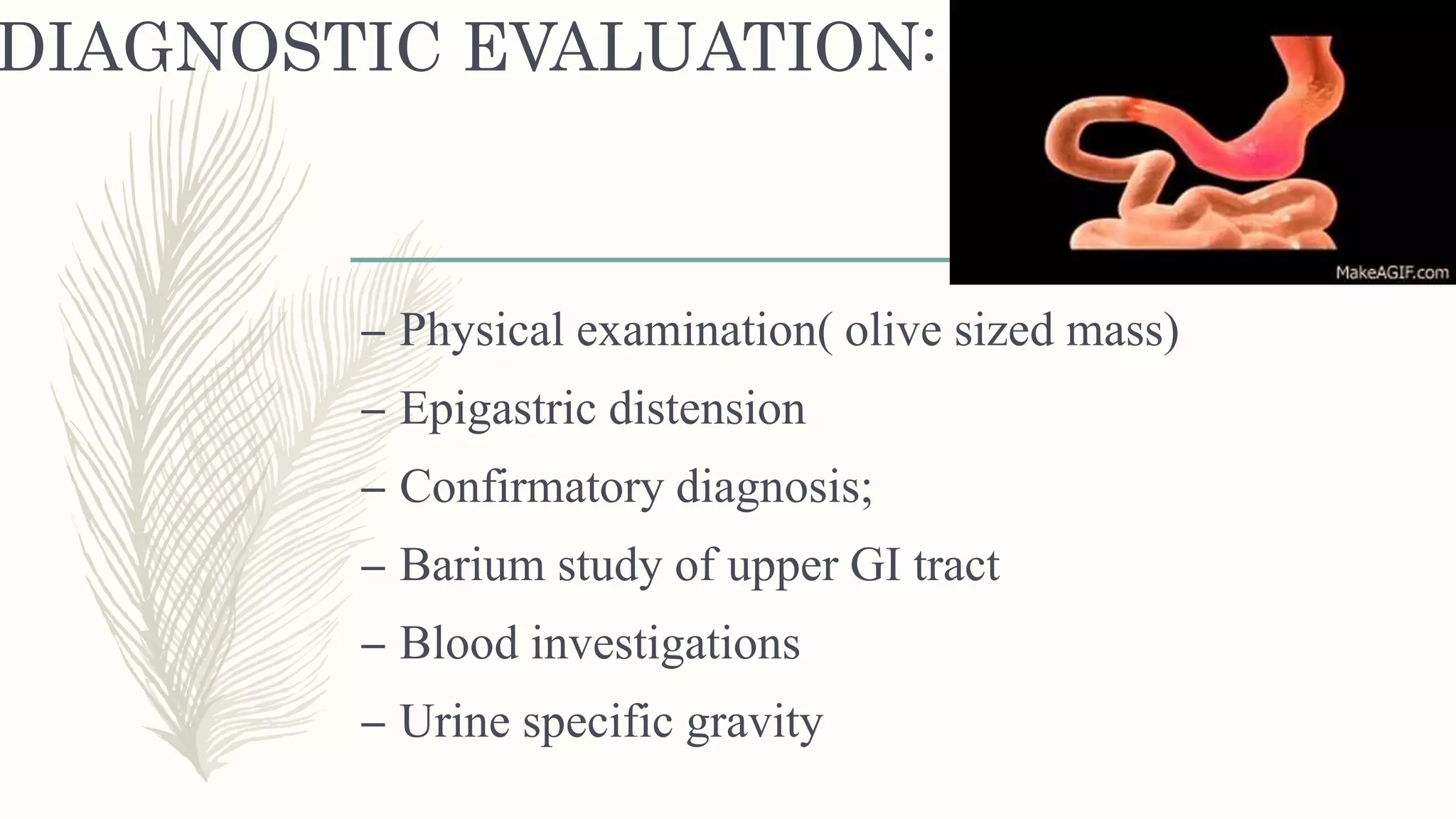 Congenital hypertrophic pyloric stenosis | PPTX