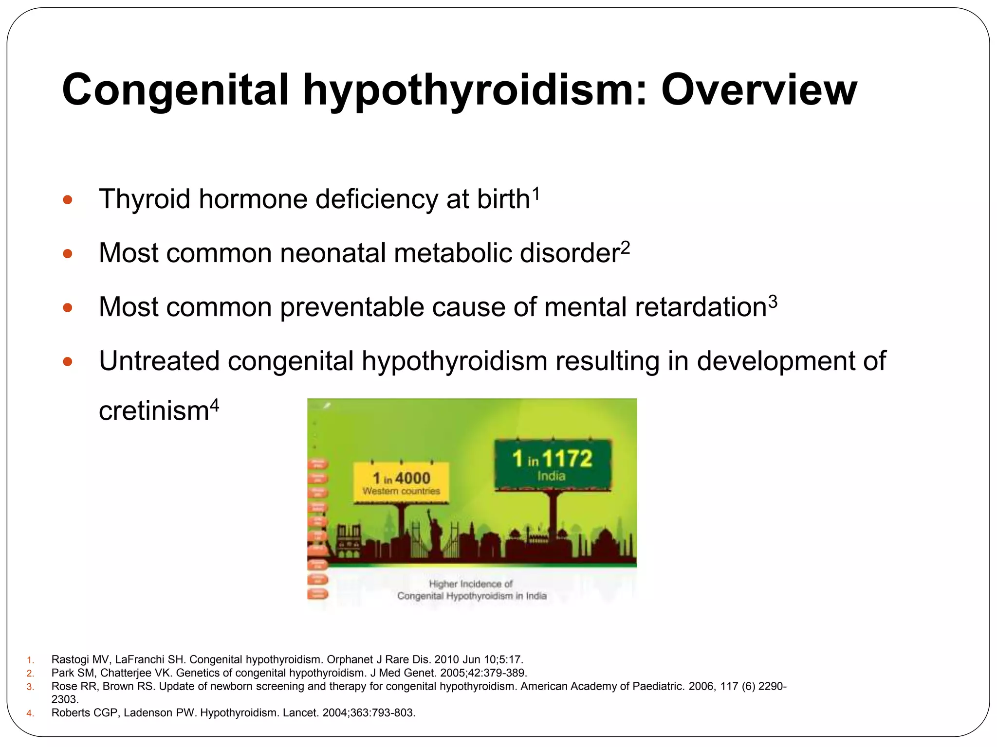 Congenital Hypothyrodism | PPTX