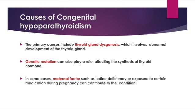 A clear view on Congenital hypothyroidism.pptx