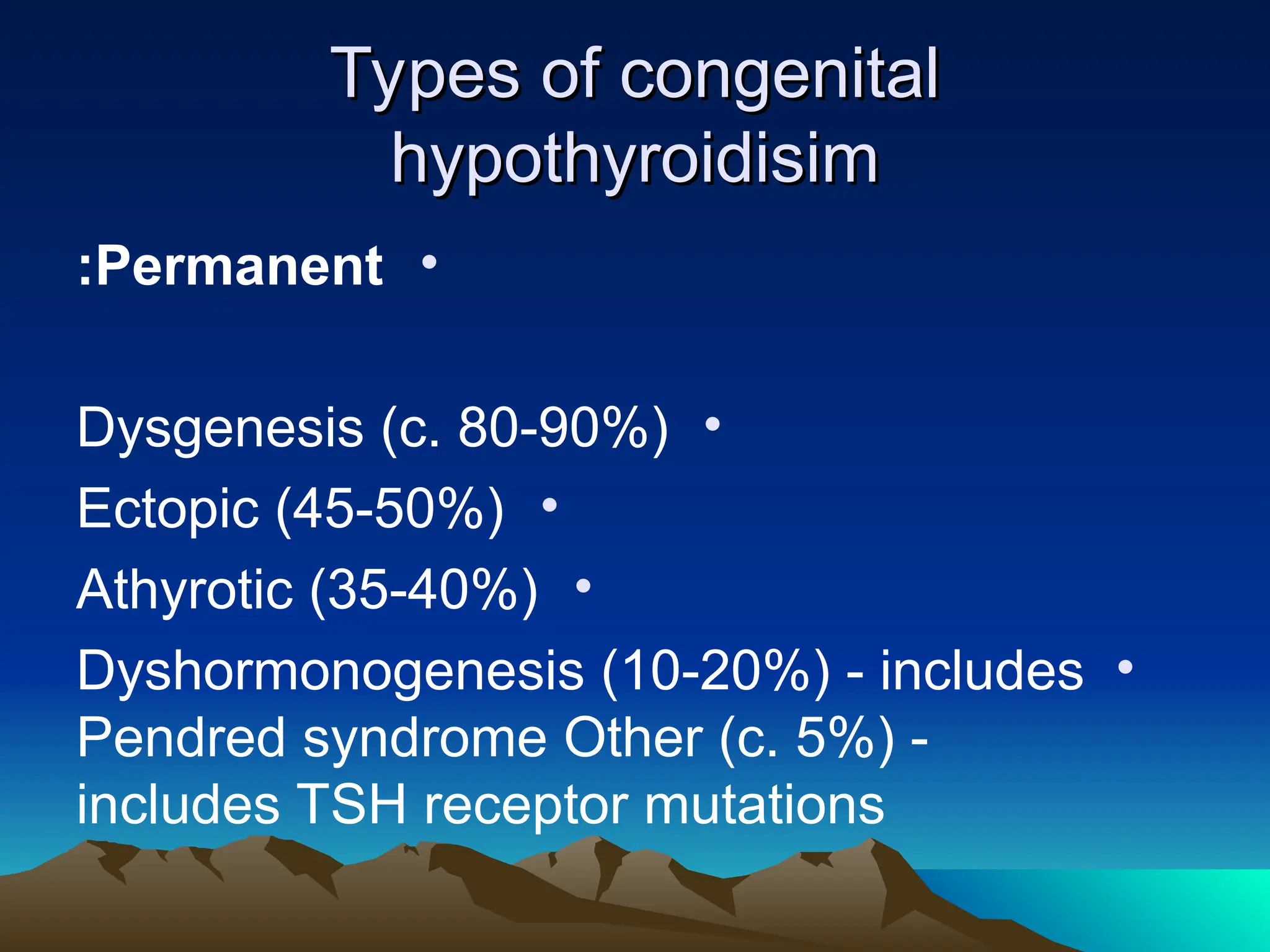 Congenital hypothyroidism.ppt FBTH THNBGFDHGERF | PPT