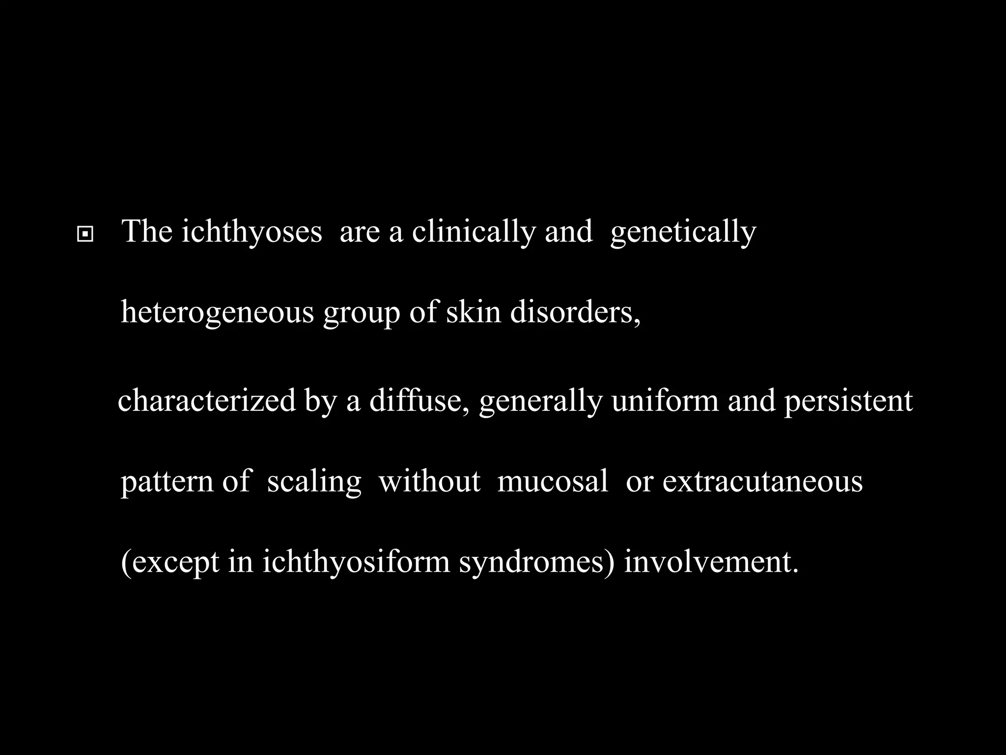 Congenital ichthyosis | PPTX