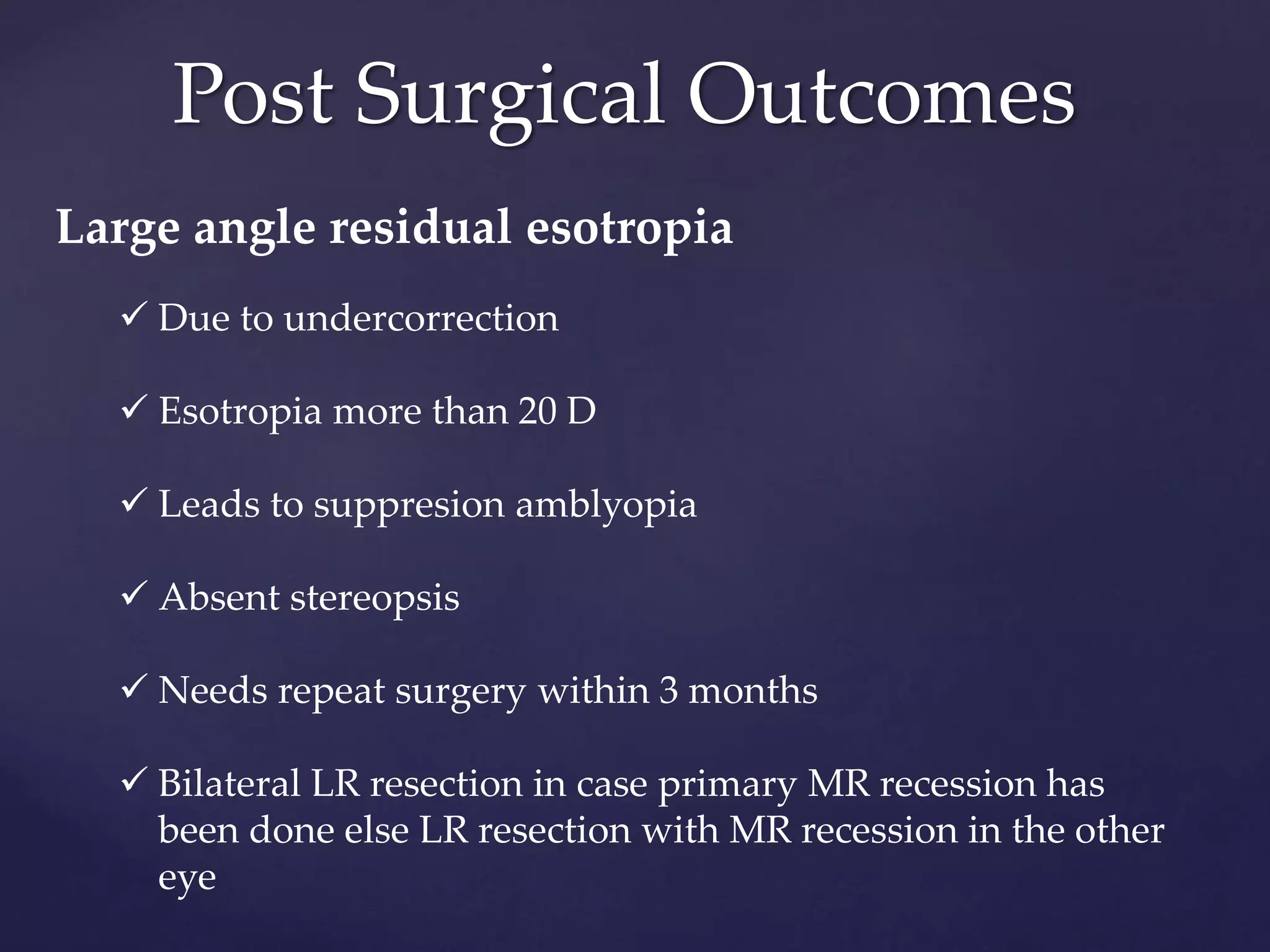 Congenital infantile esotropia | PPTX