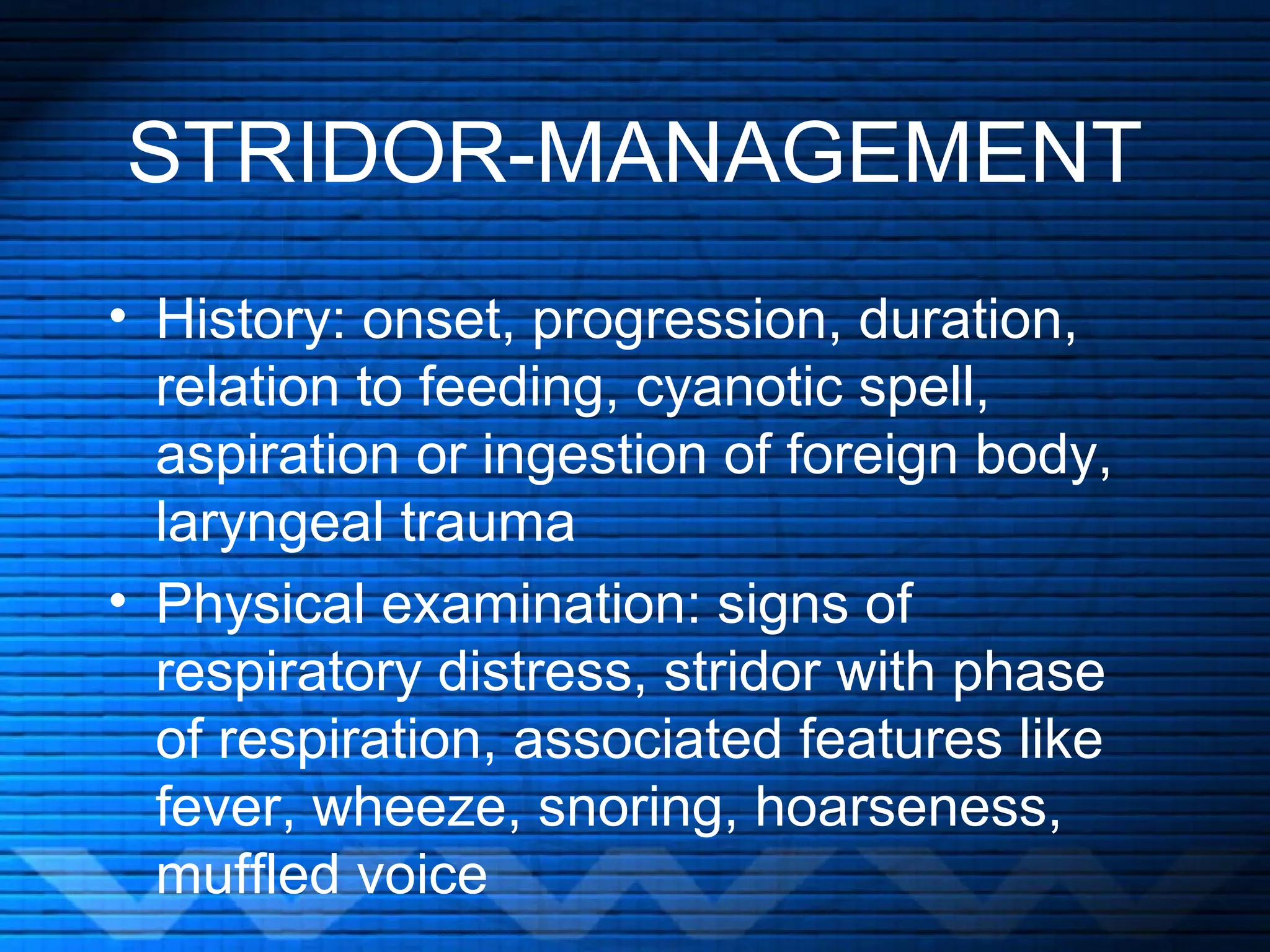 Congenital lesions of larynx | PPT