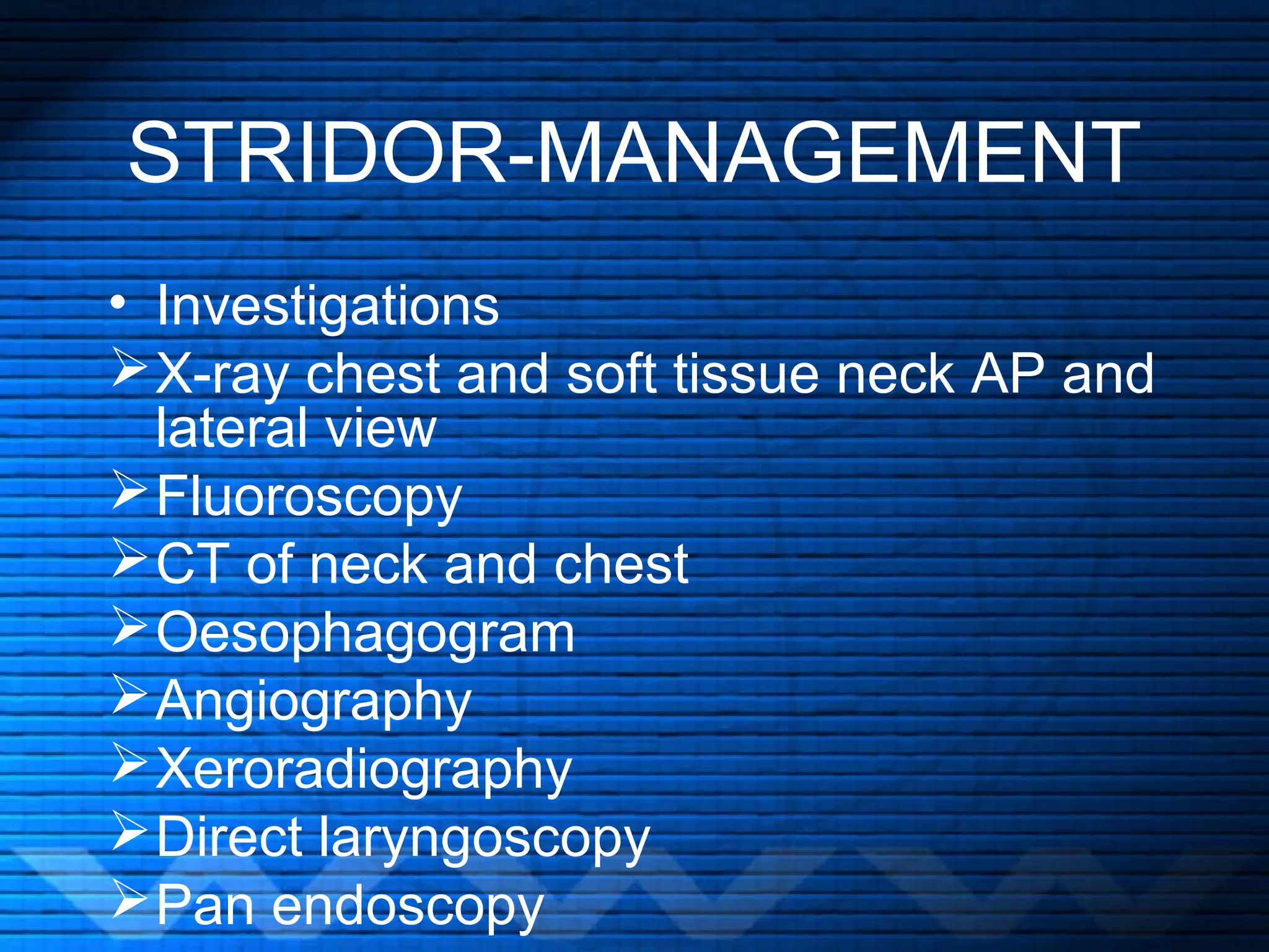 Congenital lesions of larynx | PPT