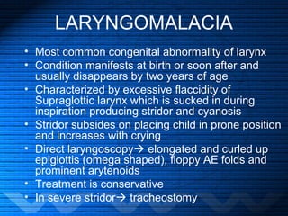 Congenital lesions of larynx | PPT