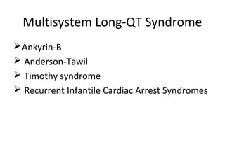 Congenital long qt syndrome | PPT