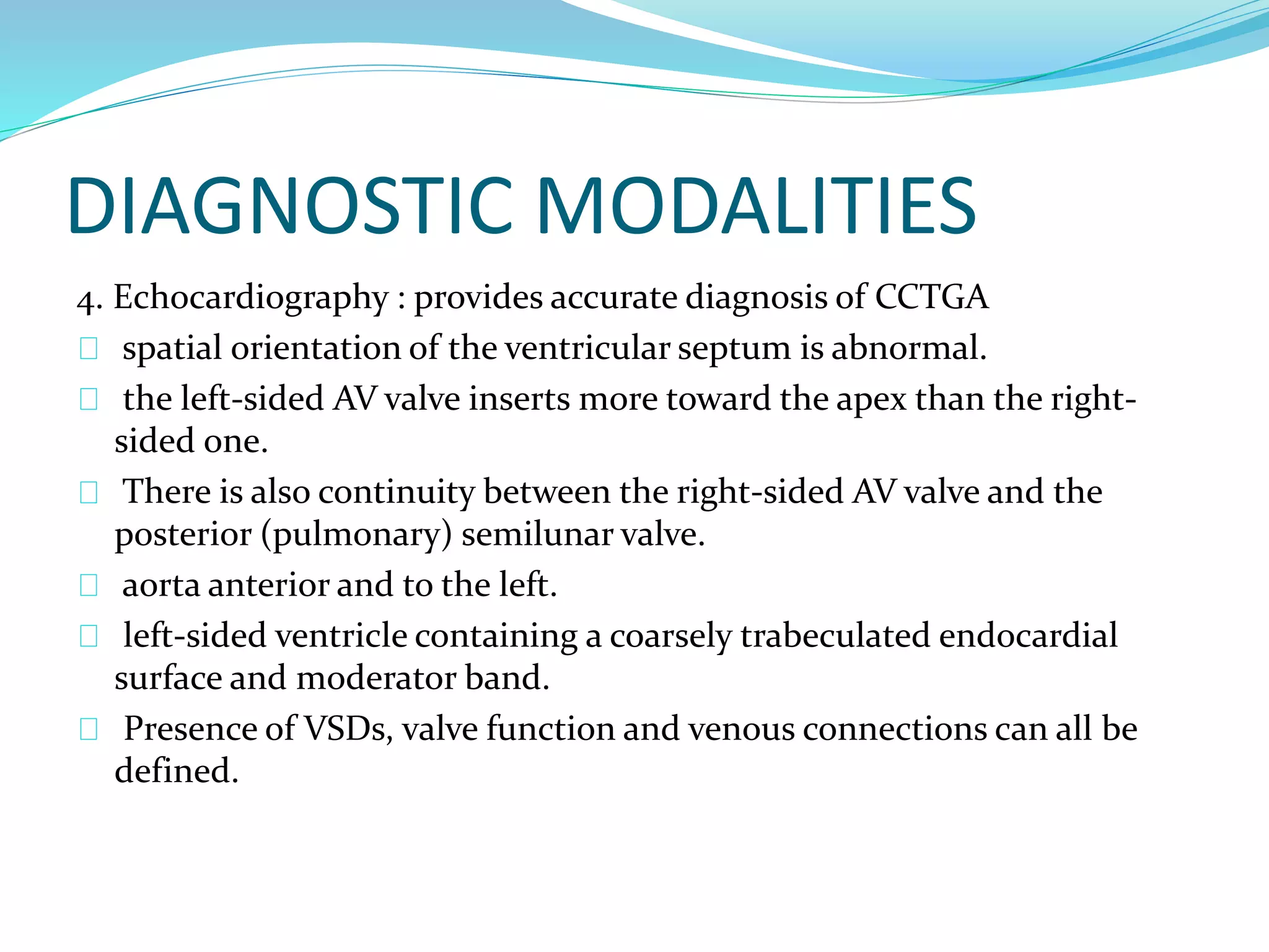 Congenitally corrected transposition of great arteries | PPTX