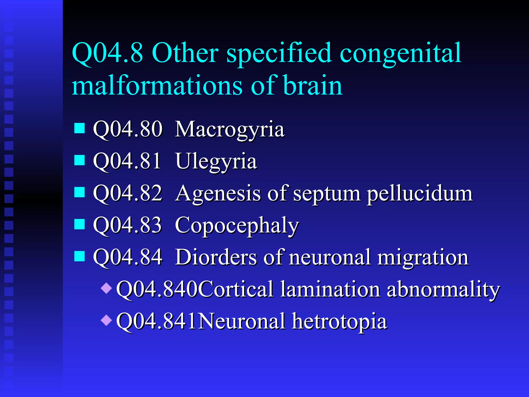 Congenital malformation of cns | PPT